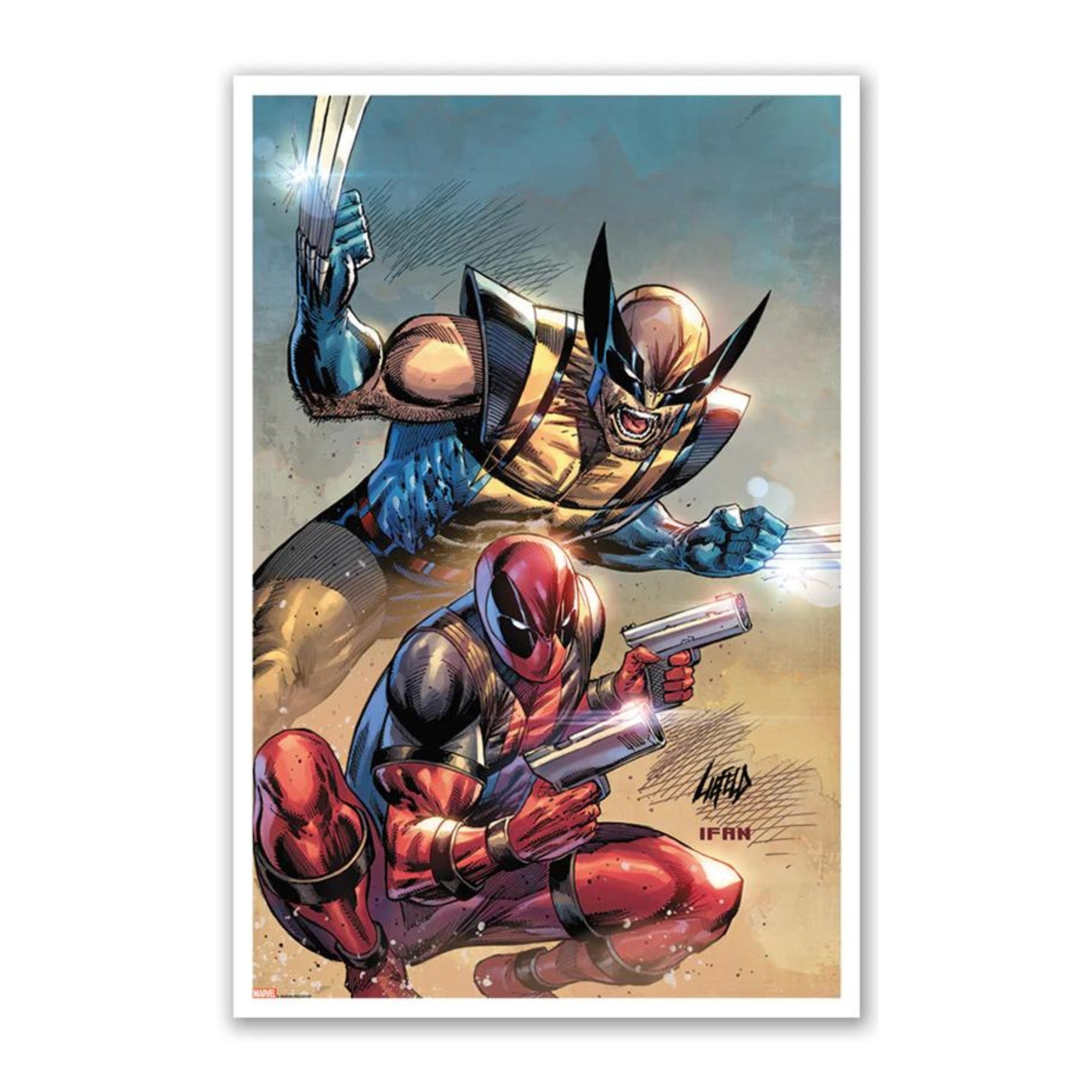Deadpool: Badder Blood #1 Variant C by Rob Liefield - Limited Edition ...