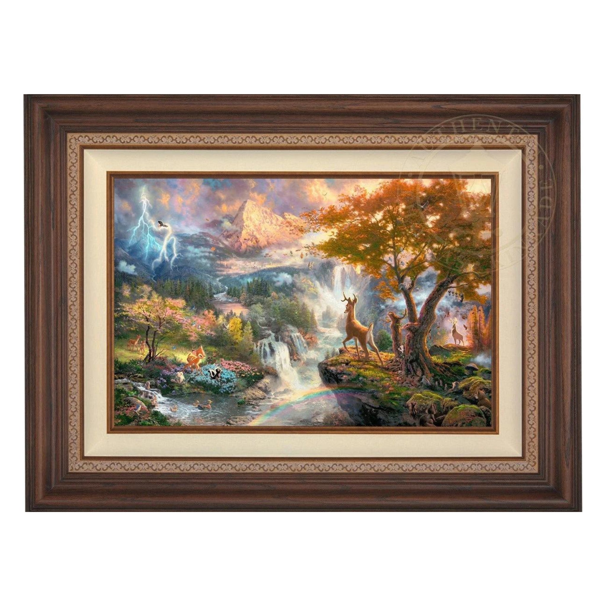 Disney Bambi's First Year - Thomas Kinkade Studios Jewel Edition ...