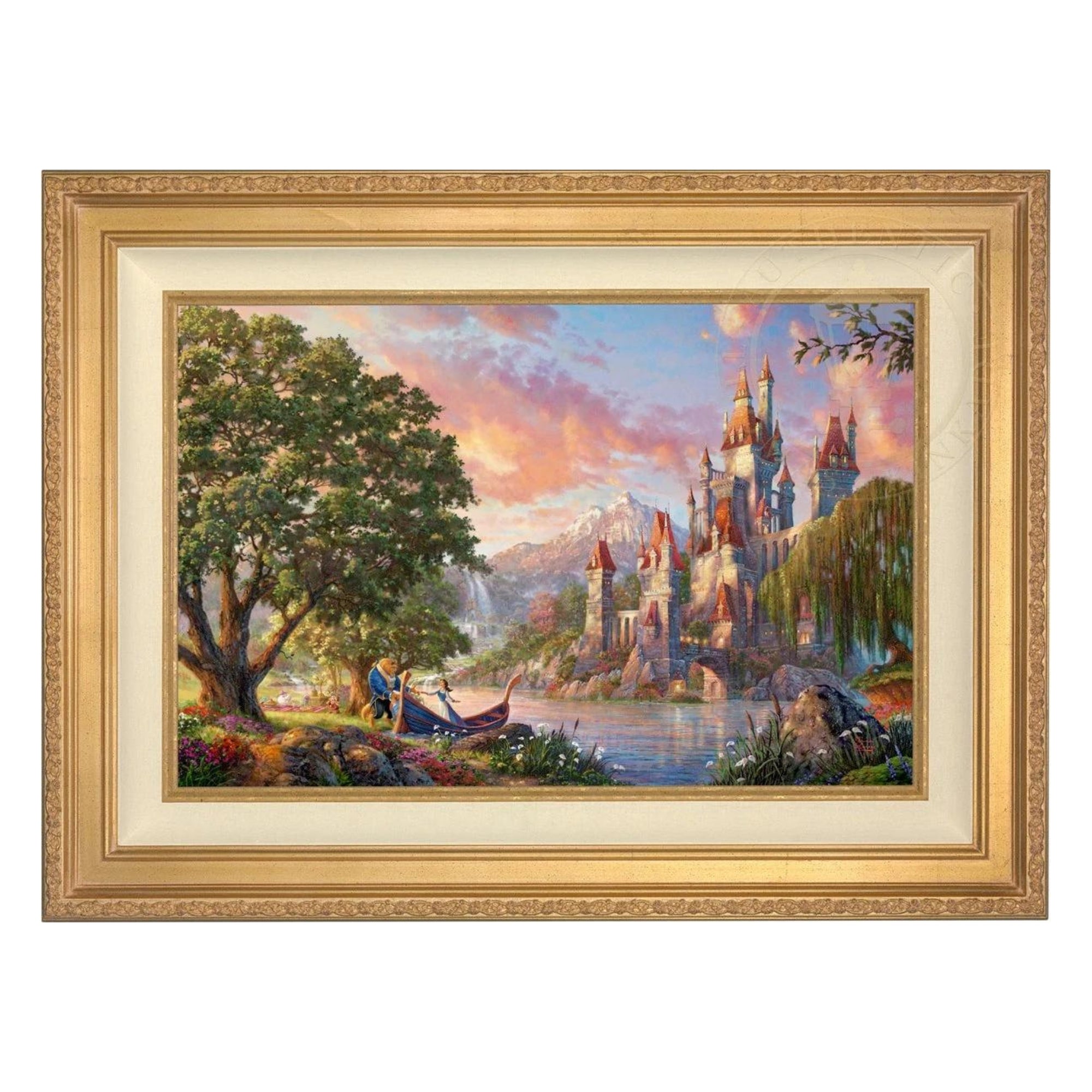 Disney Beauty and the Beast II - Thomas Kinkade Studios Jewel Edition ...