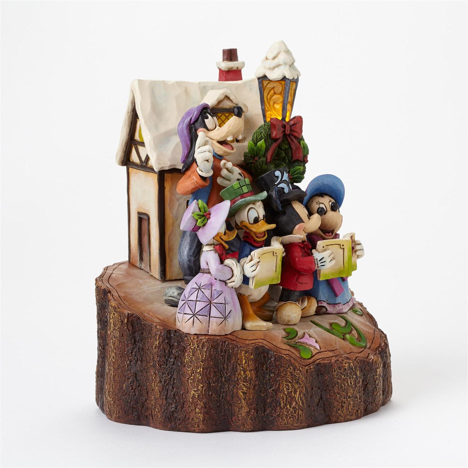 Caroling Carved by Heart - Disney Collectible By Jim Shore – Disney Art ...