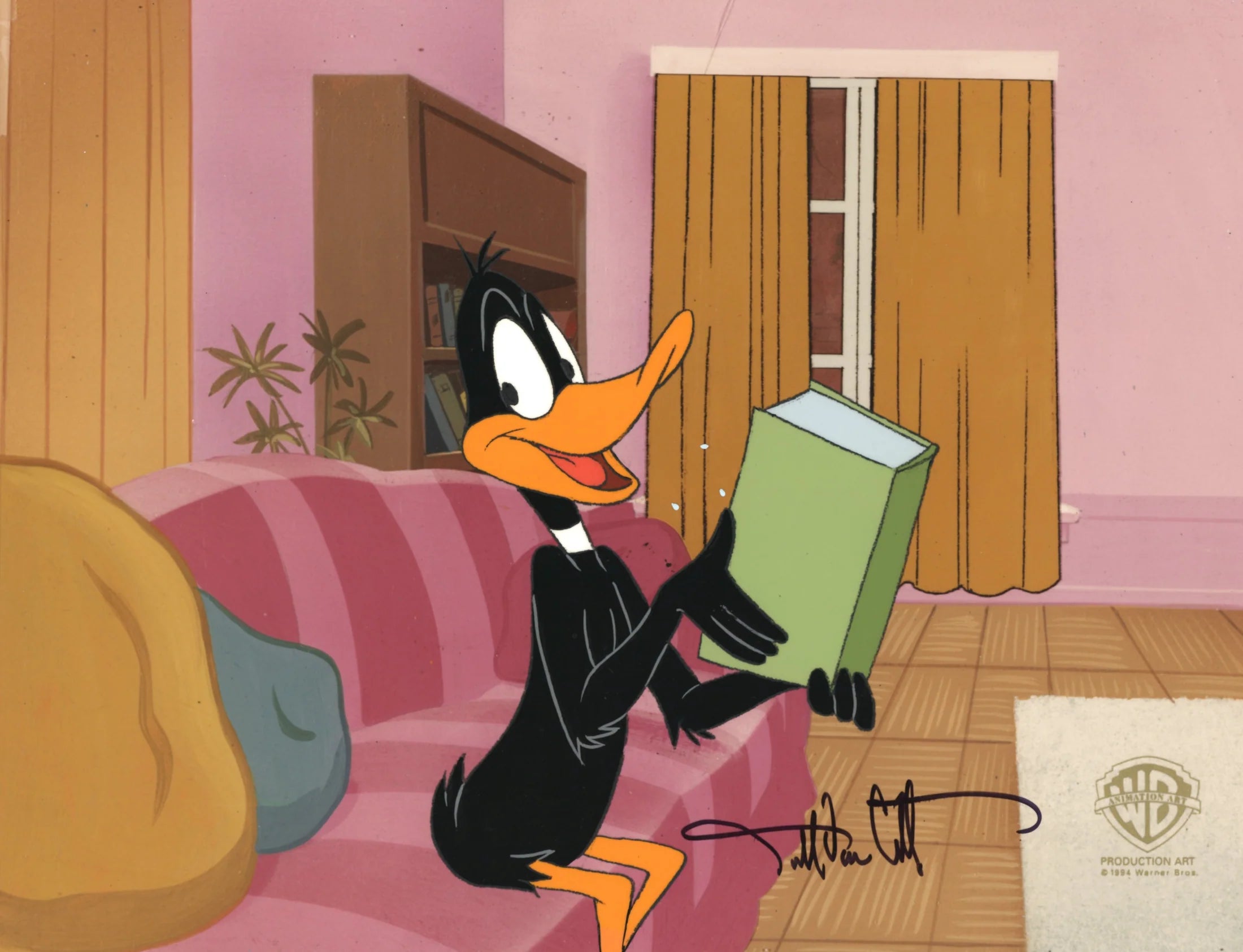 Daffy Duck Original Production Cel IFA8049 – Disney Art On Main Street