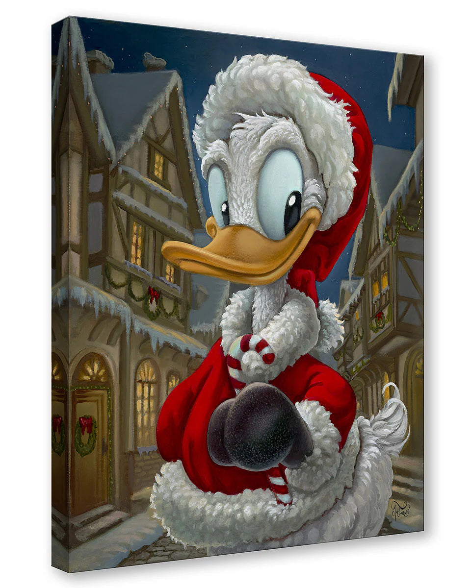 Merry Donald by Jared Franco - Disney Limited Edition – Disney Art On ...
