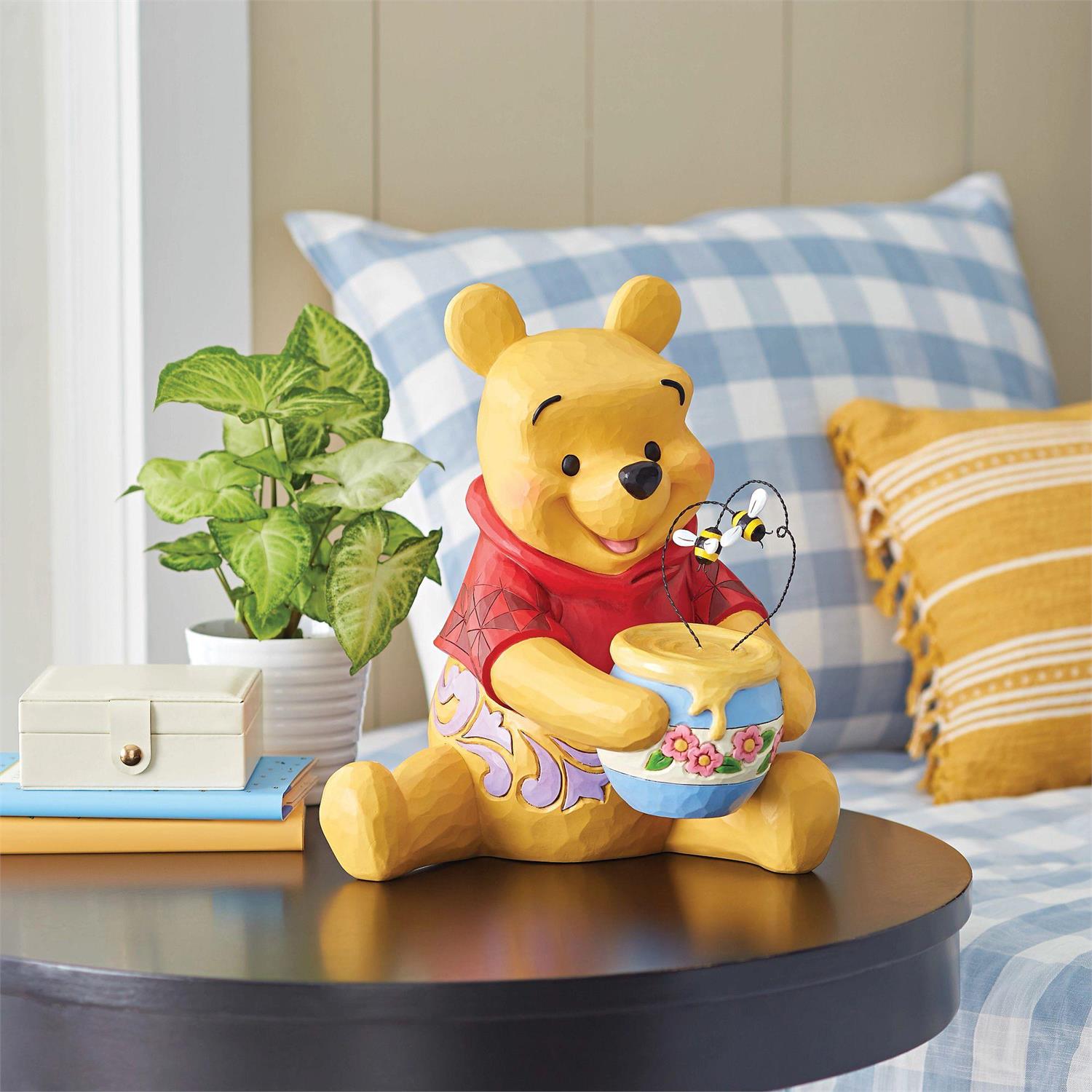 Pooh with Honey Pot By Jim Shore - Disney Collectibles – Disney Art On ...