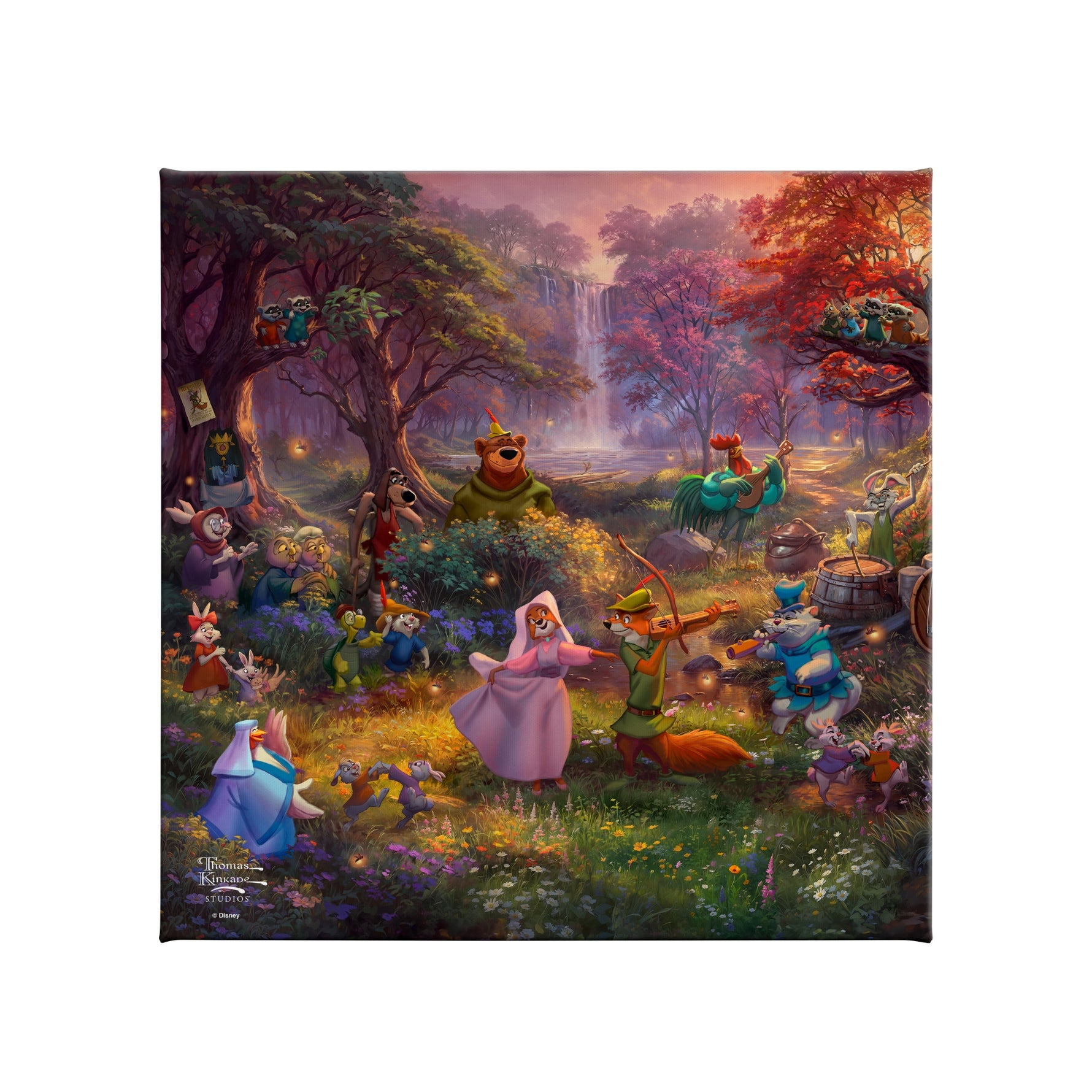 Disney Robin Hood - Gallery Wrap By Thomas Kinkade Studios – Disney Art ...