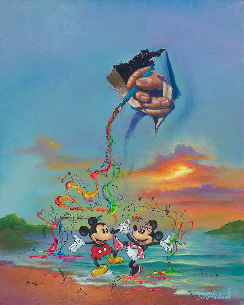 The Creative Brush By Jim Warren - Limited Edition – Disney Art On Main ...