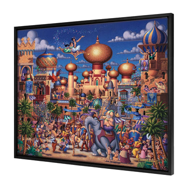 Aladdin Celebration in Agrabah By Eric Dowdle - Canvas Wall Mural ...