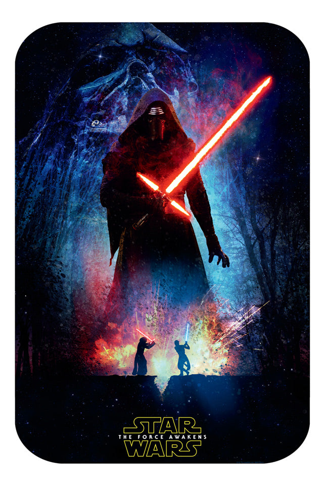 Star Wars Sequel Trilogy Set of 3 by Artist Zoltan Simon | Officially ...
