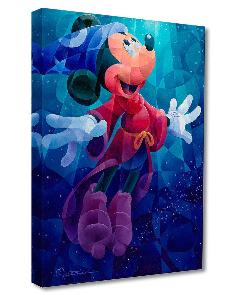The Apprentice Dreams - Disney Limited Edition Canvas By Tom Matousek ...