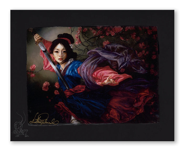 The Elegant Warrior - Disney Limited Edition By Heather Edwards ...