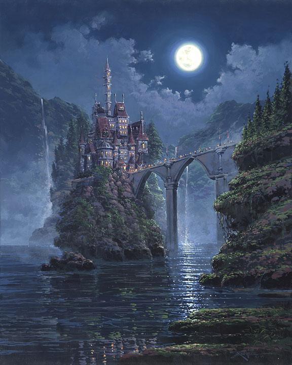 Siege on Beast Castle - Disney Limited Edition By Rodel Gonzalez ...