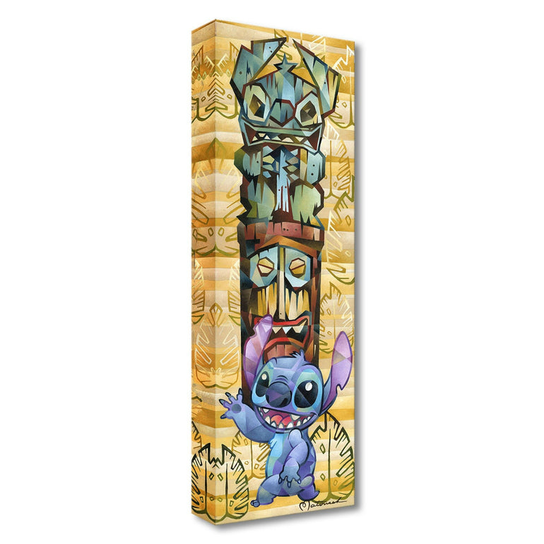 Tiki Stitch - Disney Treasures On Canvas By Tom Matousek – Disney Art ...
