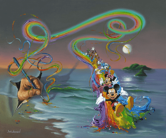 Walt's Colorful Creations - Disney Limited Edition By Jim Warren ...